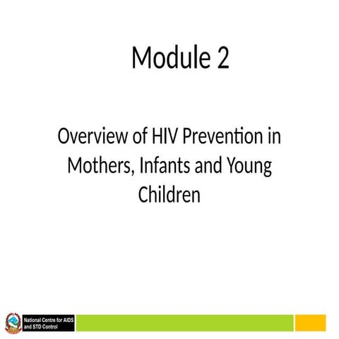 3. National PMTCT Module 2 session 1.ppt