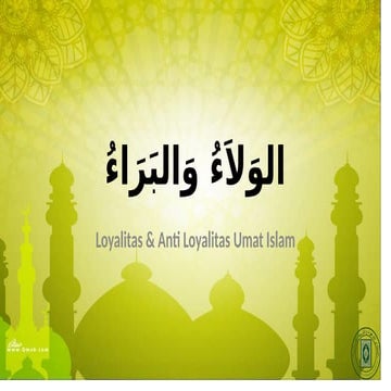 3.-Al-Wala-wal-Bara umat islam di Indonesia(1).pptx