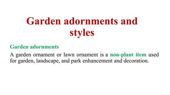 Gardening formal and informal garden | PPTX | Gardening | Home & Garden