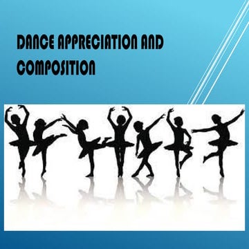 Physical Education Grade 12 HUMMS - Elements of Dance | PPTX