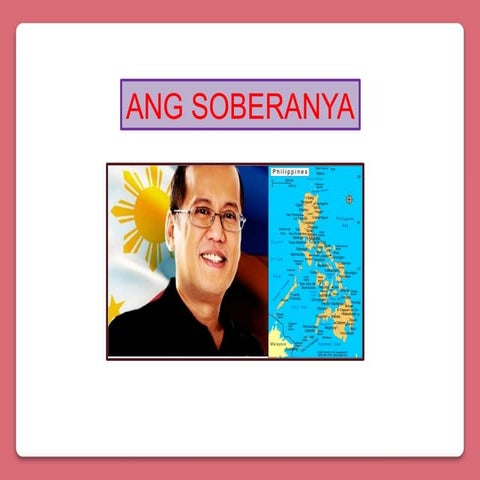 Soberanya | PPTX