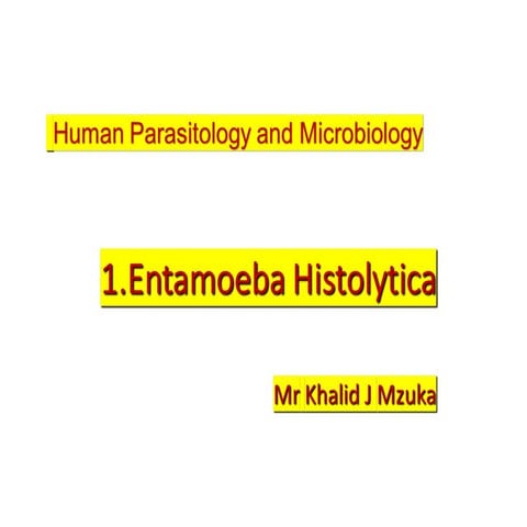 Entamoeba histolytica: Morphology, Life Cycle, Pathogenesis & Clinical ...