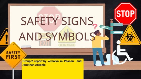 Safety signs & symbols | PPT | First Aid | Injuries