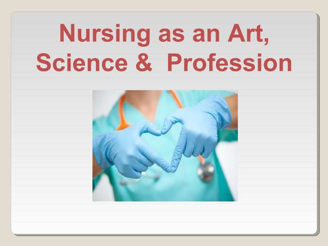 Nursing as a profession | PPT