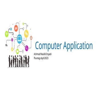 3. Computer Application.pptxtopicccmsass | PPTX