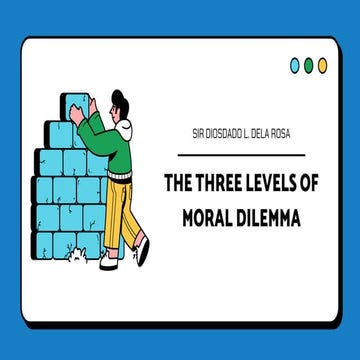 Chap1 Lesson 3&4: Moral Dilemmas and Its level.pptx