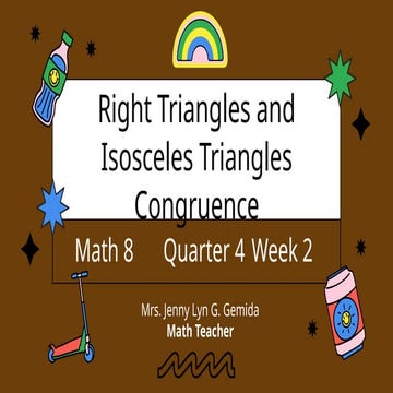Understand Isosceles and Equilateral Triangles | PPTX