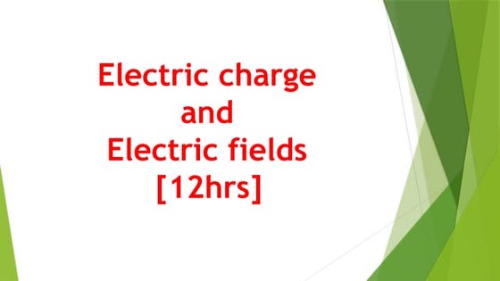 Electrostatics | PPT