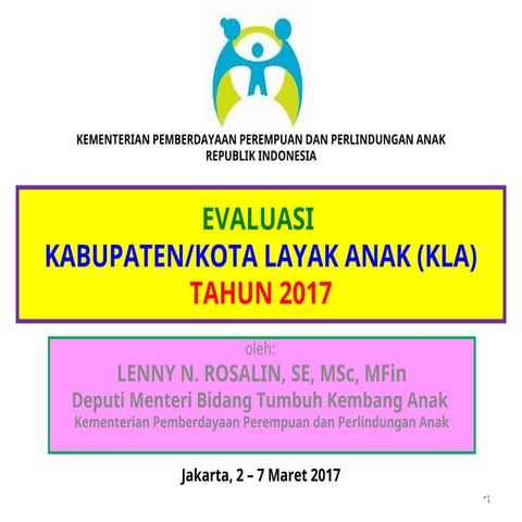 3._PPT_Evaluasi_KLA (1).ppt. Indikator Evaluasi Layak Anak | PPT