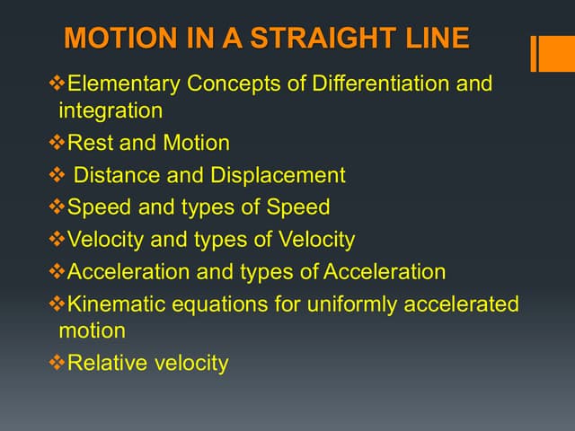 motion class 9 physics | PPT