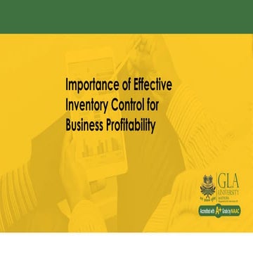 3. Importance of Effective Inventory Control for Business Profitability ...