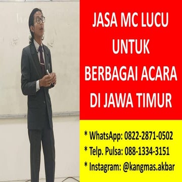 Jasa MC Acara dan Ultah Nganjuk Jawa Timur | PPTX