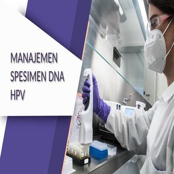 Manajemen Spesimen HPV OJT Di Puskesmas Jombang | PPTX