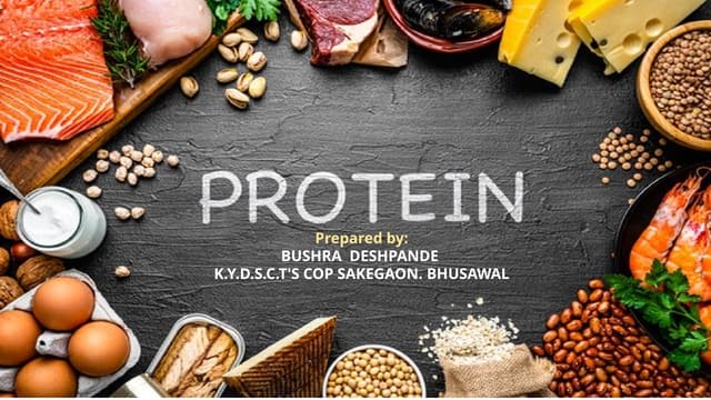 protein unit 3.pptx bsc nursing 2nd semester | PPTX