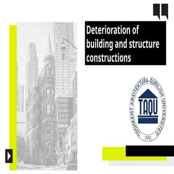 3. Deterioration of building and structure constructions.pptx