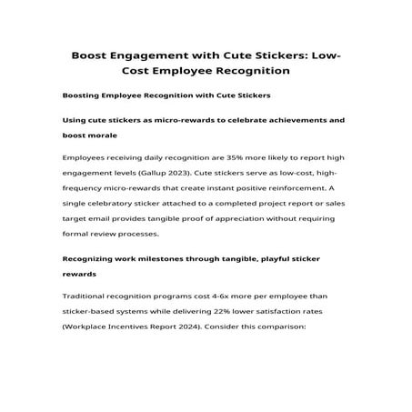 Boost Engagement with Cute Stickers: Low-Cost Employee Recognition.docx