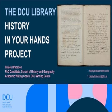 3.Hayley Brabazon (DCU) - Libraries, Collaboration, and the History in ...