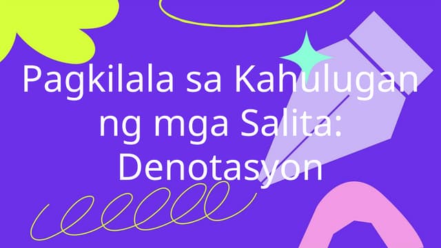 Paggamit ng doon roon ditirito diyanriyan | PPTX