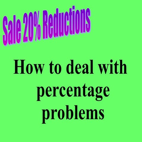 3.1 percentages grade 7 MYP materials.ppt