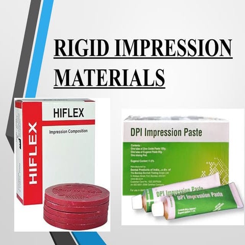 3.Rigid Impression Materials Impression Compound.ppt