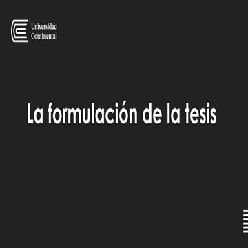 Tesis y argumentos | DOCX