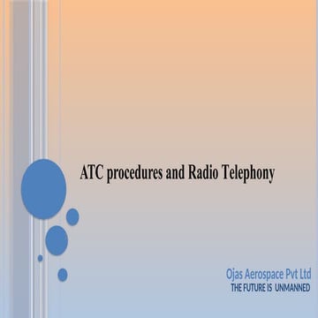 3.ATC procedure and radio telephony.pptx