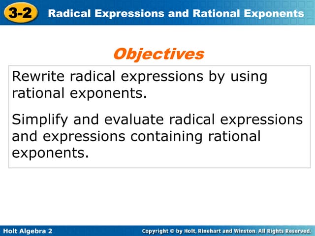 Integral Exponents | PPTX