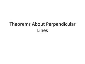 Proving Lines Parallel | PPT