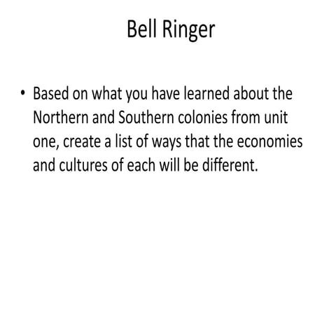 Chapter 14 north and south | PPT