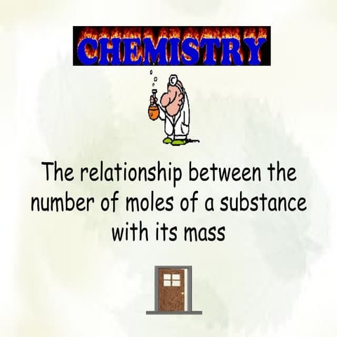 Molar mass | PPT