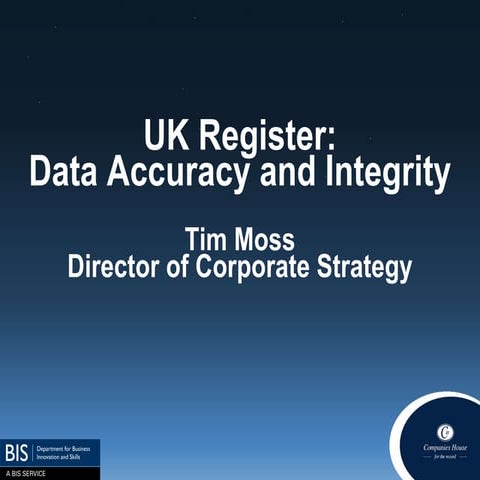 3.3 data accuracy & integrity (uk) | PPT