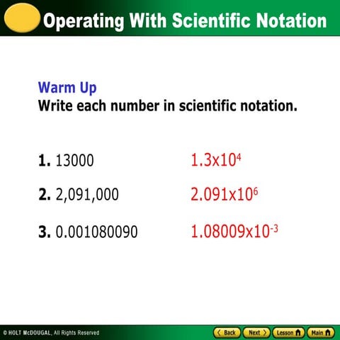 Mastering Operations with Scientific Notation: Addition, Subtraction ...