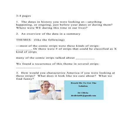 3-4 pages1. The dates in history you were looking at---anything.docx