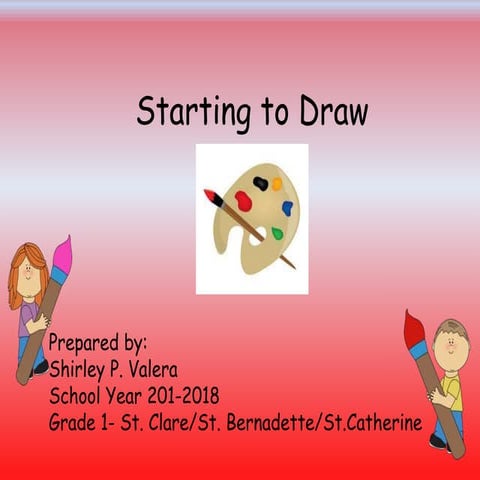 #3 4th gr.1 - starting to draw | PPT
