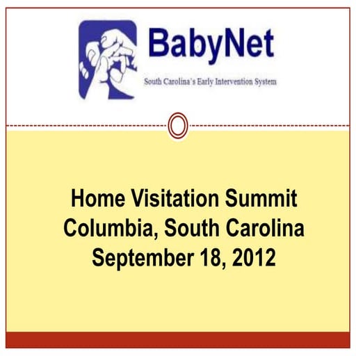 BabyNet, South Carolina’s Early Intervention System | PPTX | Special ...