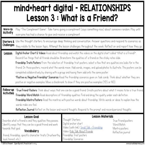 Relationships For Teenagers as part of PSHE | PPTX