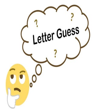 3-6 letter guess.pptx phonics, english esl classroom | PPTX
