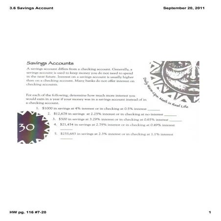 3.6 savings account | PDF