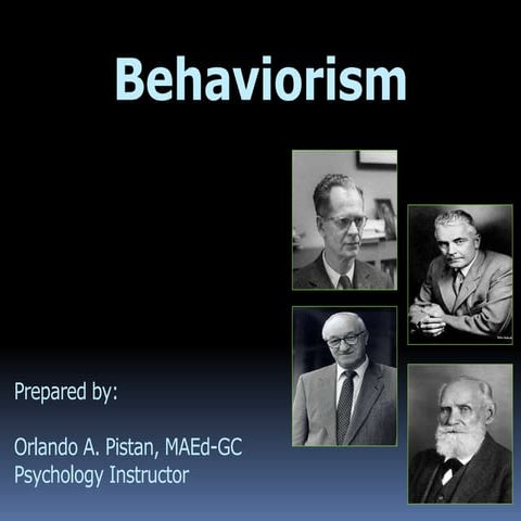 Behaviorism | PPTX