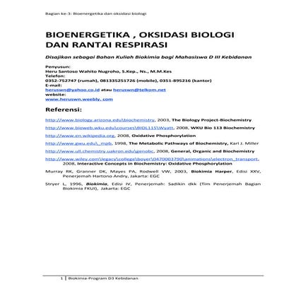 3 bioenergetika | DOC