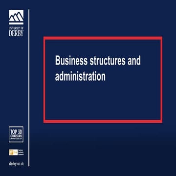 3 business structures | PDF