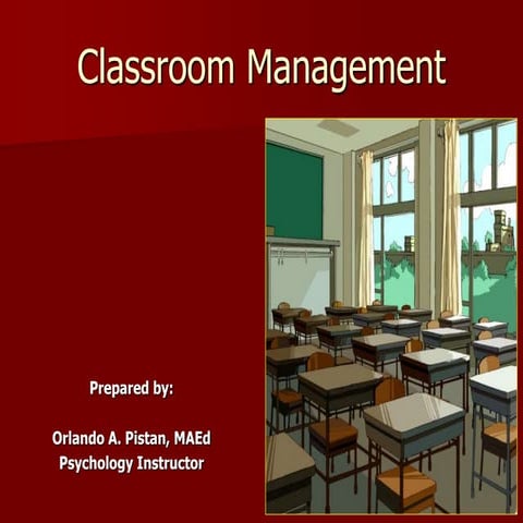 Classroom Management | PPT