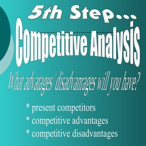3 Competition- Location-Start up | PPT