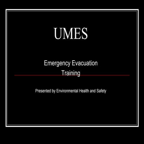 _3-Crisis Prevention - Emergency Evacuation Training.ppt