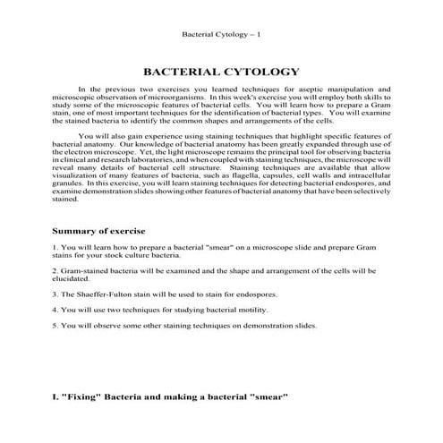 Preparation of Slide - Microbiology for Lab Technicians | PPTX