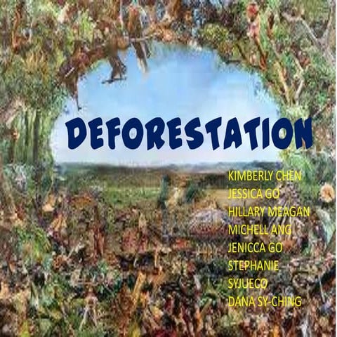 3. deforestation | PPTX