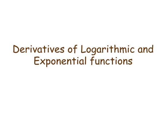 Taylor Series Expansion of Log(1+x) | PPT