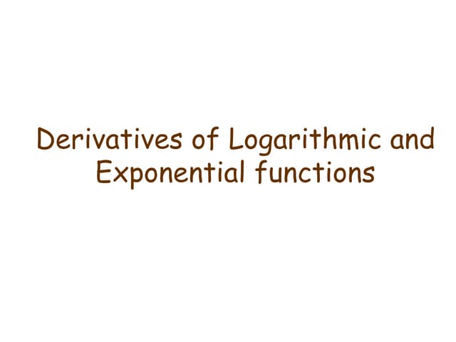 Taylor Series Expansion of Log(1+x) | PPTX
