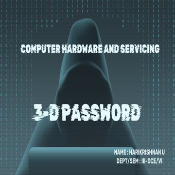 3-D PASSWORD IN HARDWARE PPT.pptx