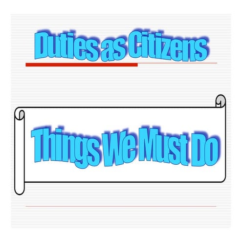 3 duties and responsibilities | PPT